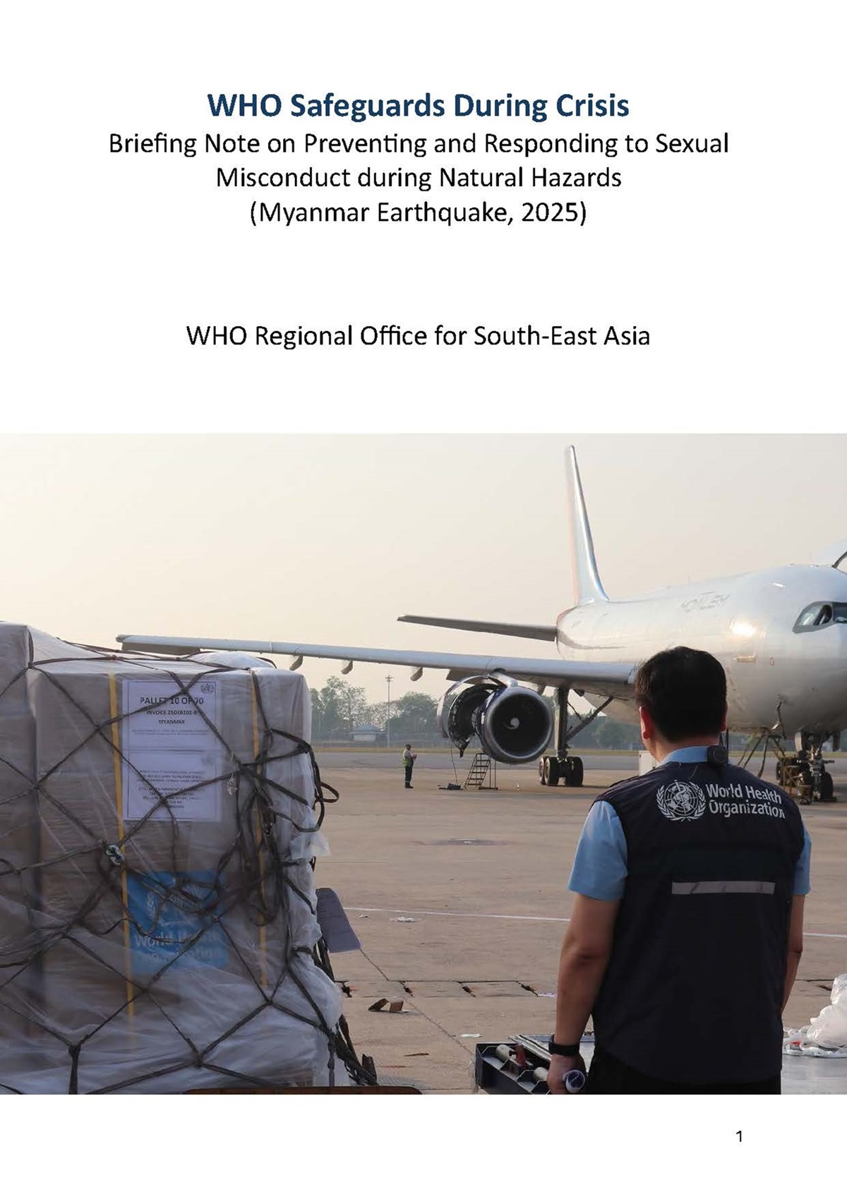 WHO Safeguards During Crisis: Briefing Note on Preventing and ...