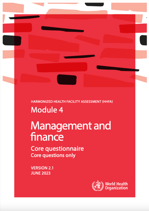 HHFA Management and Finance: Core questionnaire June 2023