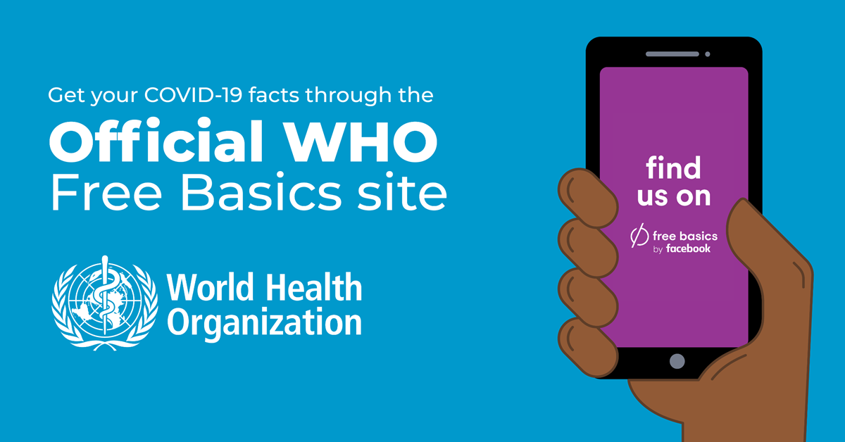 WHO, Facebook and Praekelt.Org provide critical mobile access to COVID ...