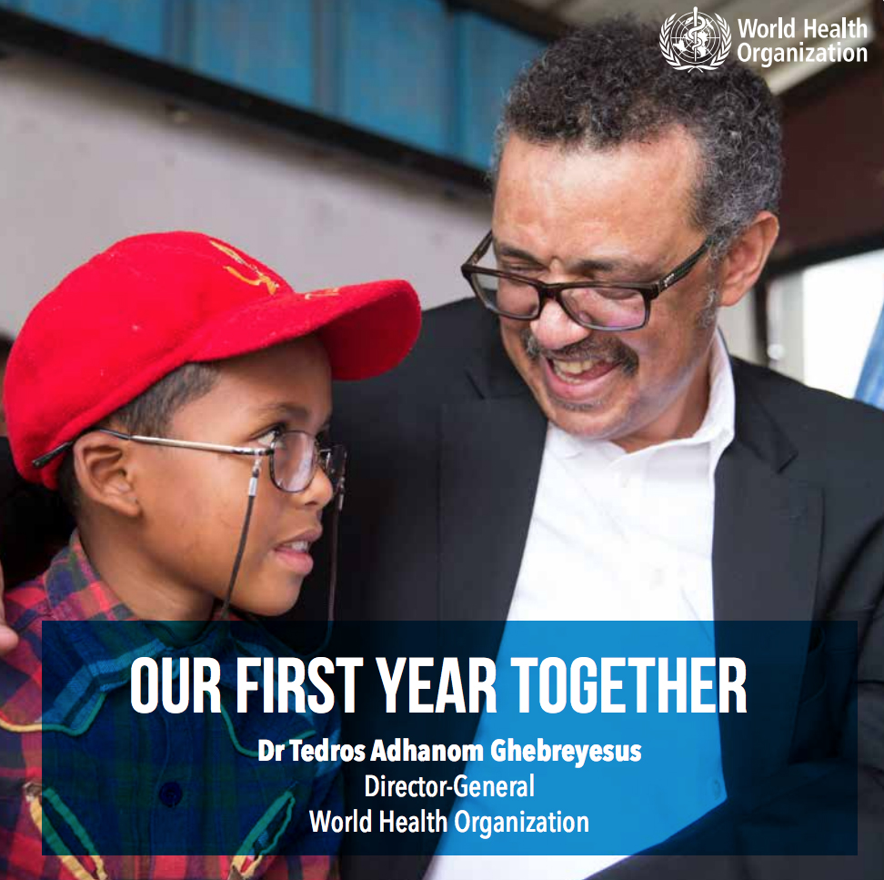 WHO Director-General letter 2018