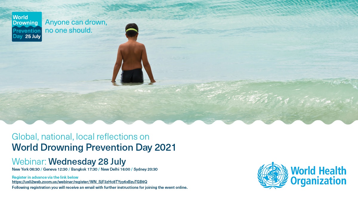World Drowning Prevention Day 2021 Webinar