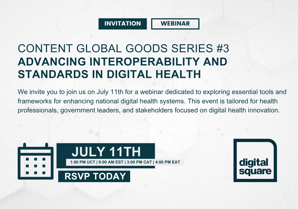 Advancing interoperability and standards in digital health