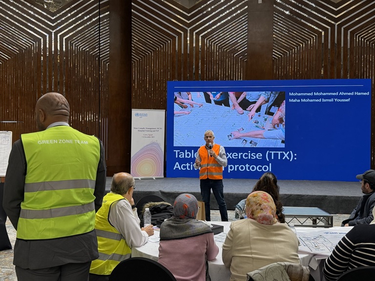 WHO Egypt Unveils Mass Casualty Training Program | Mirage News