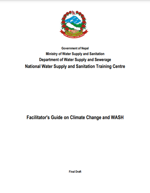Training Package on Climate Change and WASH: Facilitator guide ...