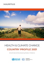 Health and climate change: country profile 2021: Mauritius