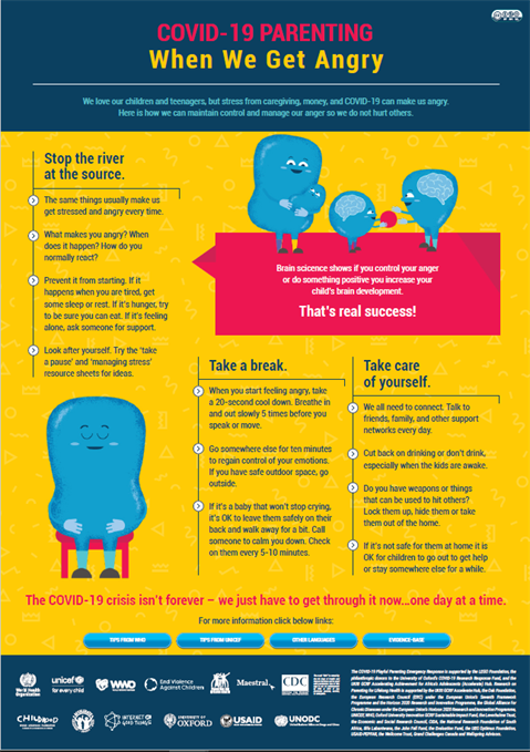 COVID-19 Parenting - When we get angry COVID-19 Parenting - When we get angry