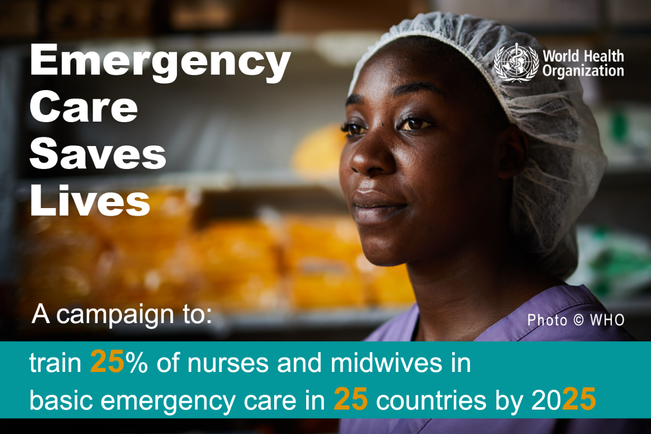 Live learning webinars: Emergency Care Saves Lives, the 25 X 25 X 25 ...