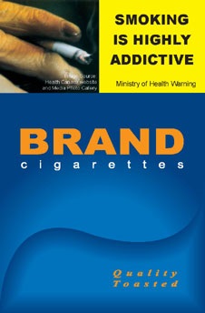 Smoking is highly addictive - Front
