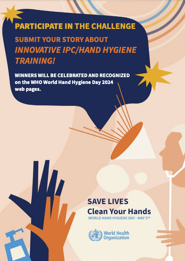 Share your innovative IPC/hand hygiene training story!