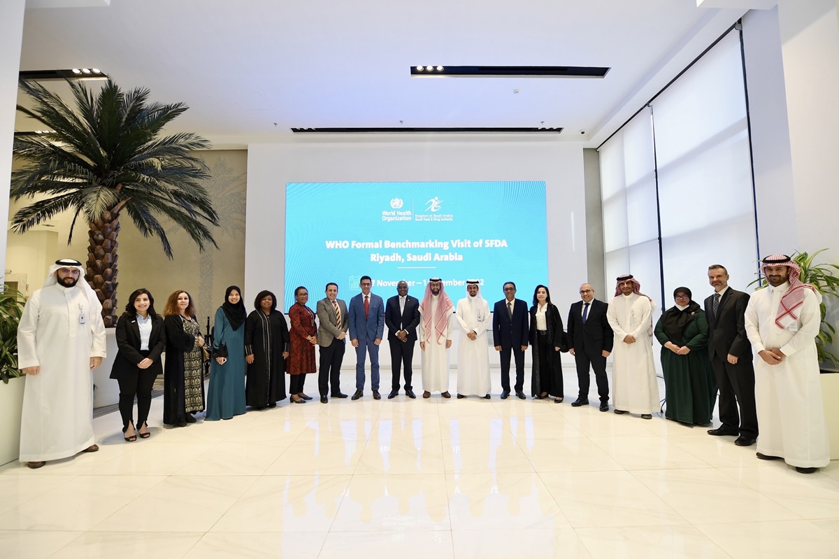 Saudi Arabia regulatory system becomes third to reach WHO Maturity Level 4