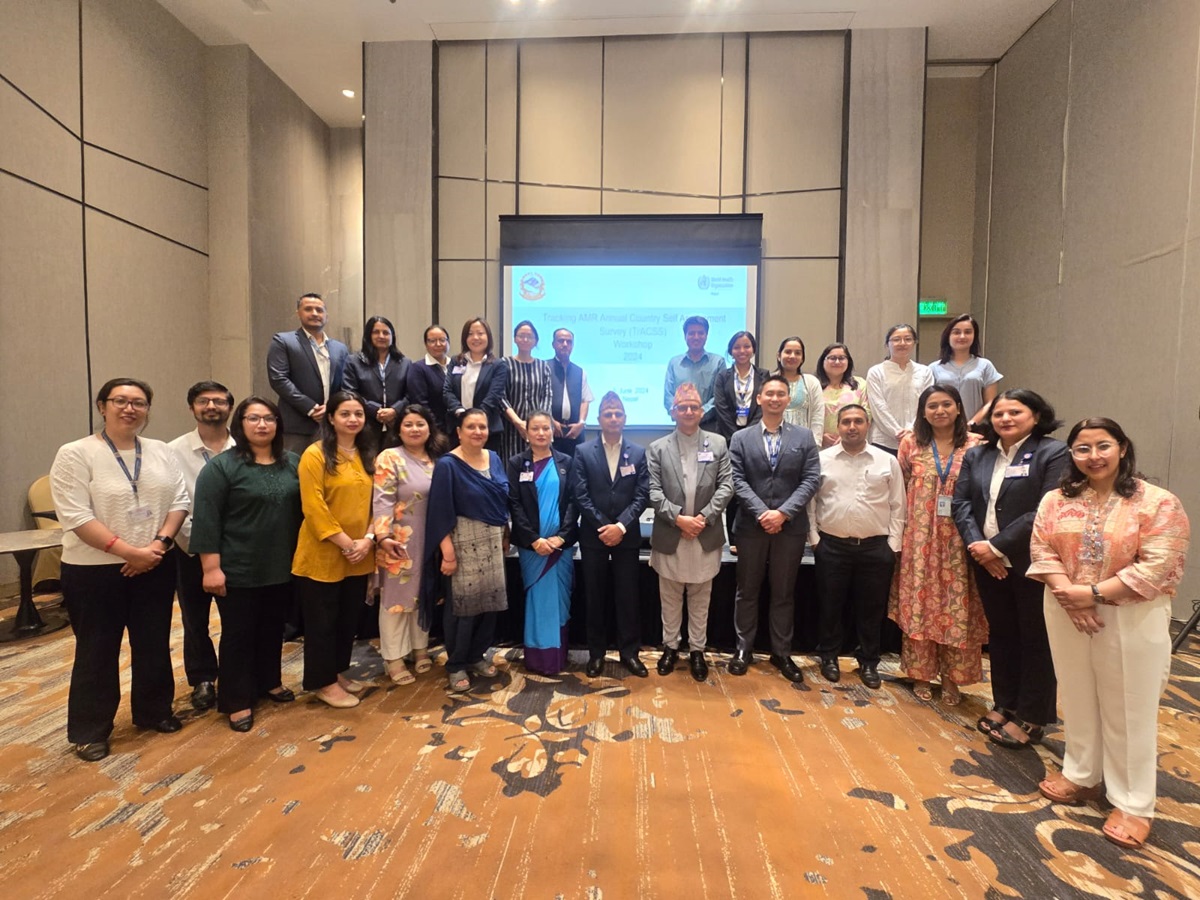 Workshop to administer Tracking AMR Country self-assessment Survey (TrACSS) held