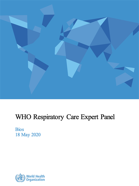 WHO Respiratory Care Expert Panel