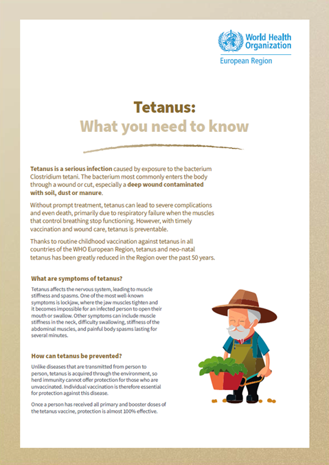 Tetanus - What you need to know
