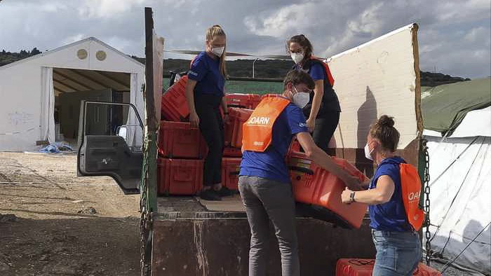 Mobile laboratory expands testing capacity and outreach in Lesvos