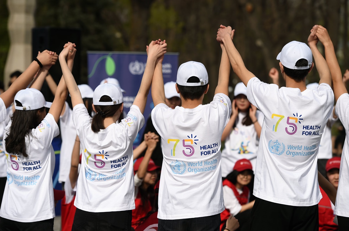 Celebrating World Health Day and WHO’s 75th anniversary in Kyrgyzstan